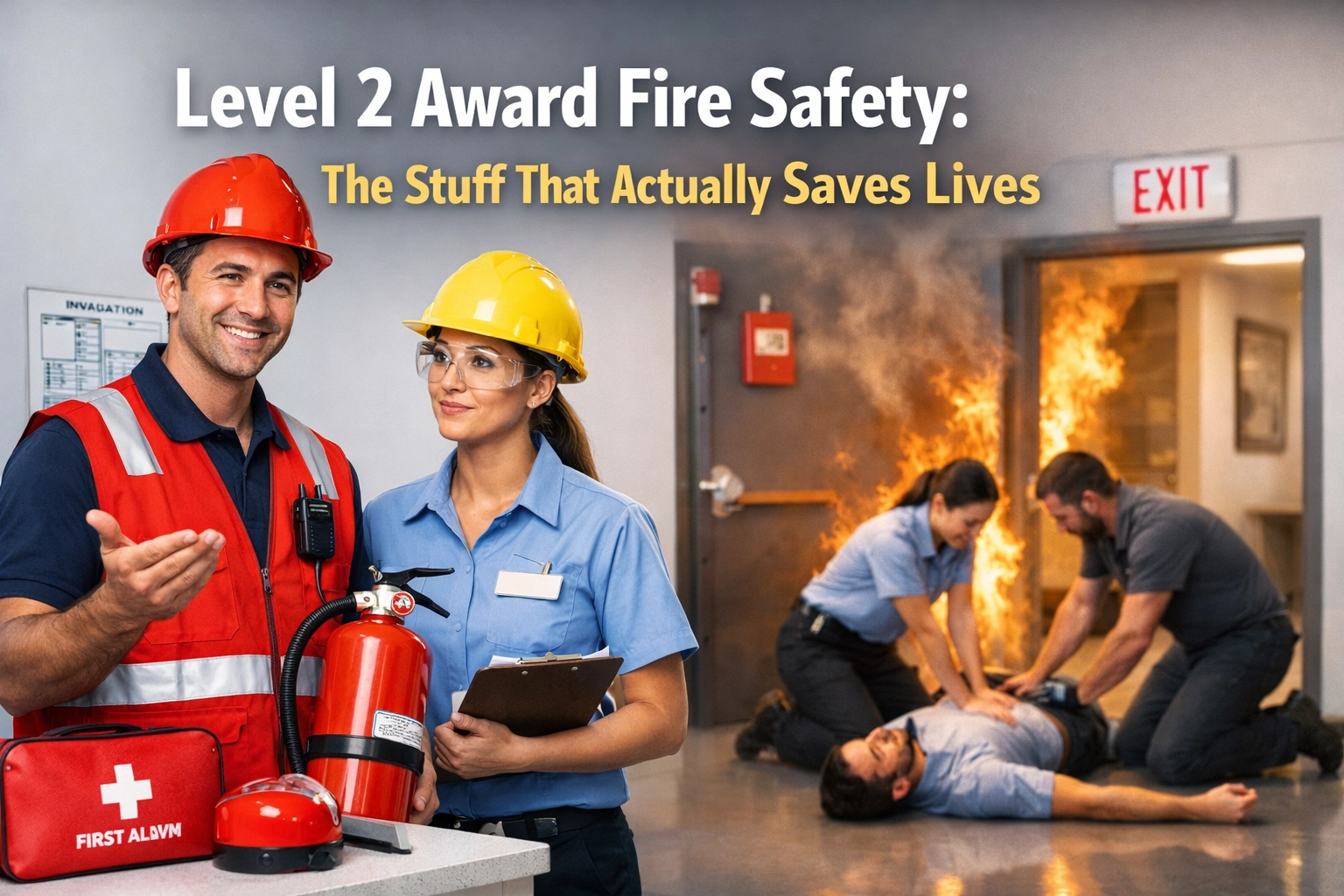 Level 2 Award Fire Safety: The Stuff That Actually Saves Lives