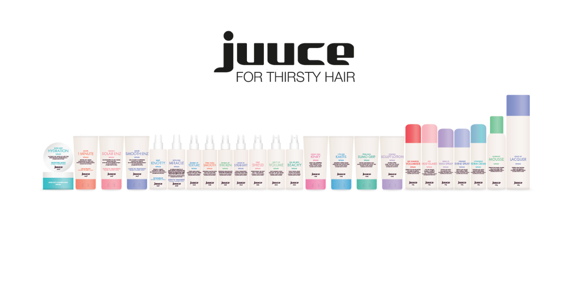 Juuce haircare I salon only, vegan producten