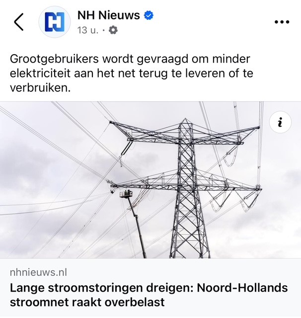 Stroomuitval in Noord-Holland: Bescherm uw bedrijf met een UPS ????️