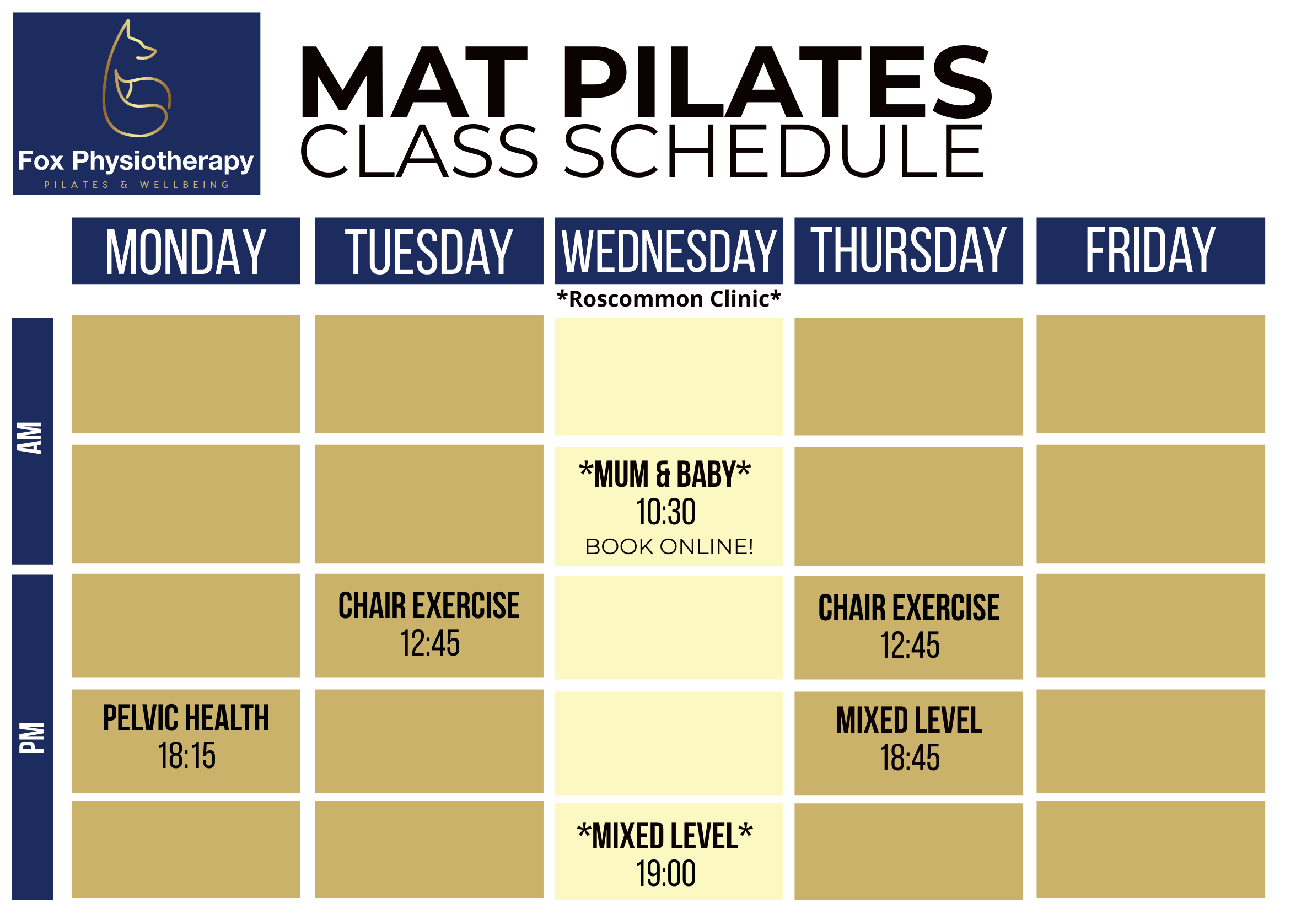 Pilates-Classes