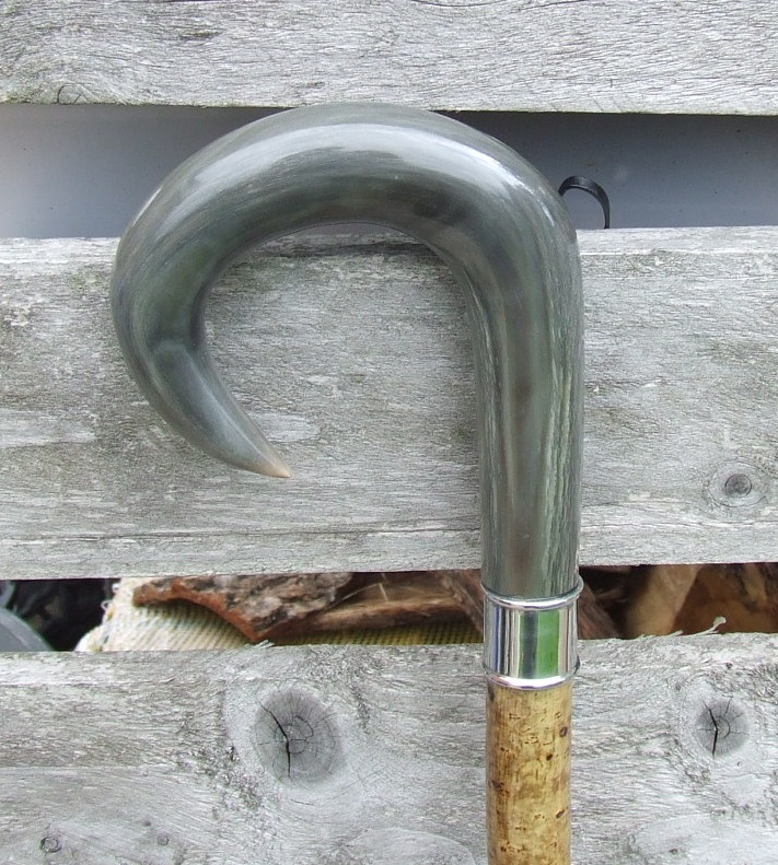 COLOURED BUFFALO MARKET STICK 51 INCHES