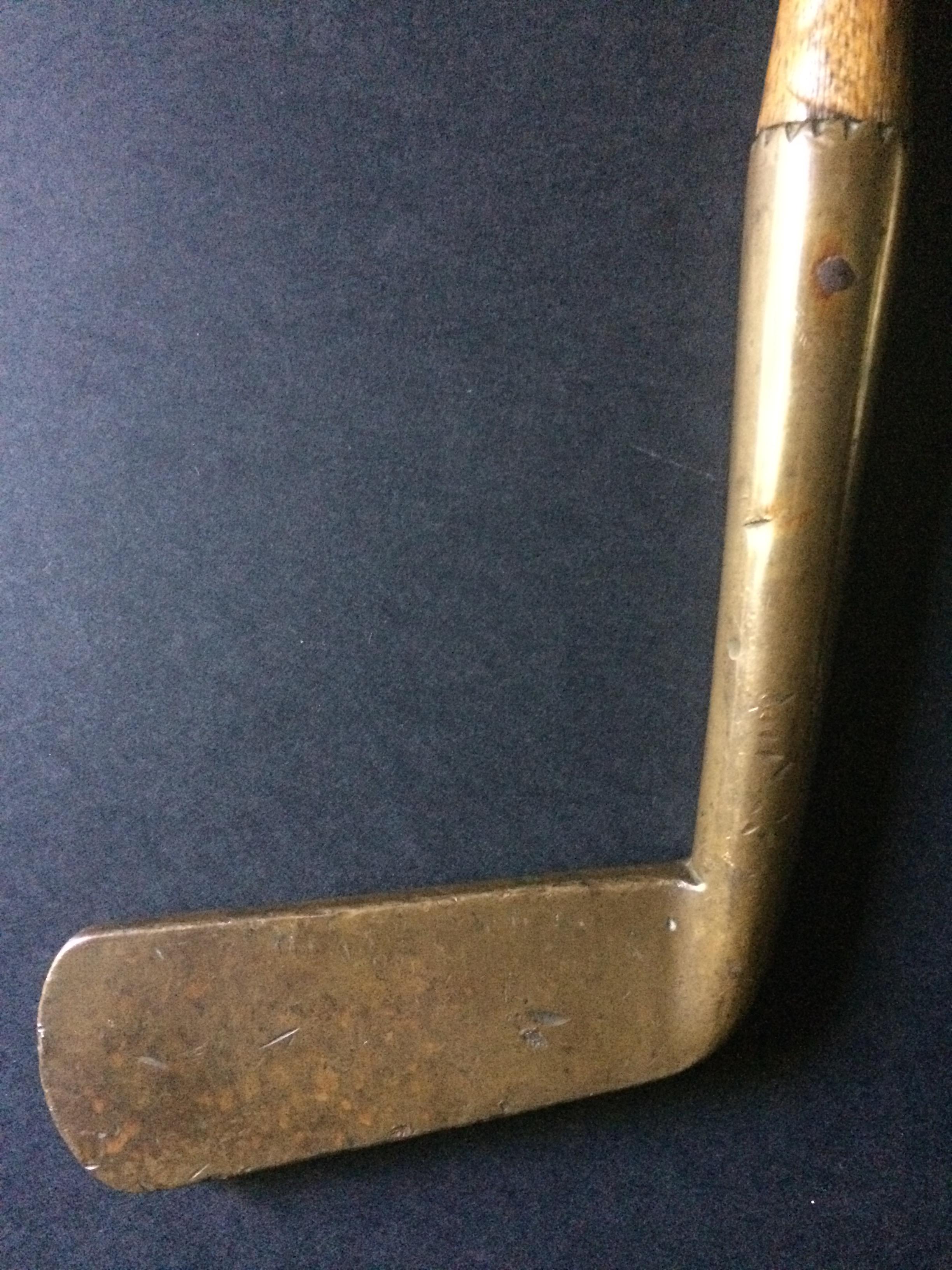 GEORGE FORRESTER HEAVY BRASS STRAIGHT BLADE (~1890)
