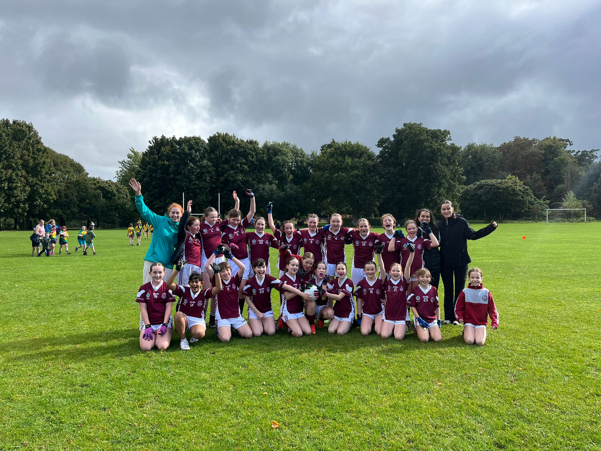 Football matches and hockey training kicked off