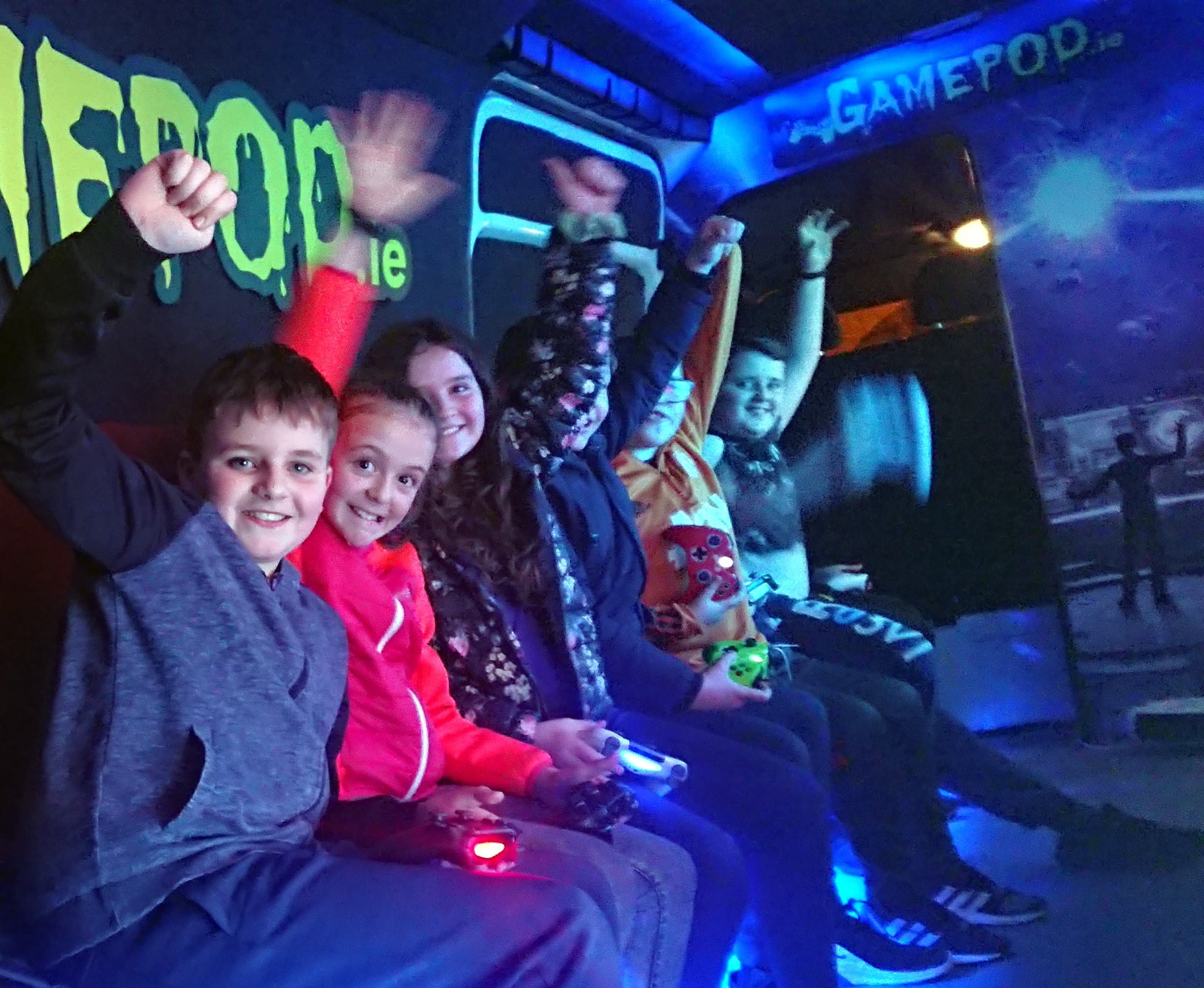 Gamepod.ie | Gaming Van Parties | Kids Parties