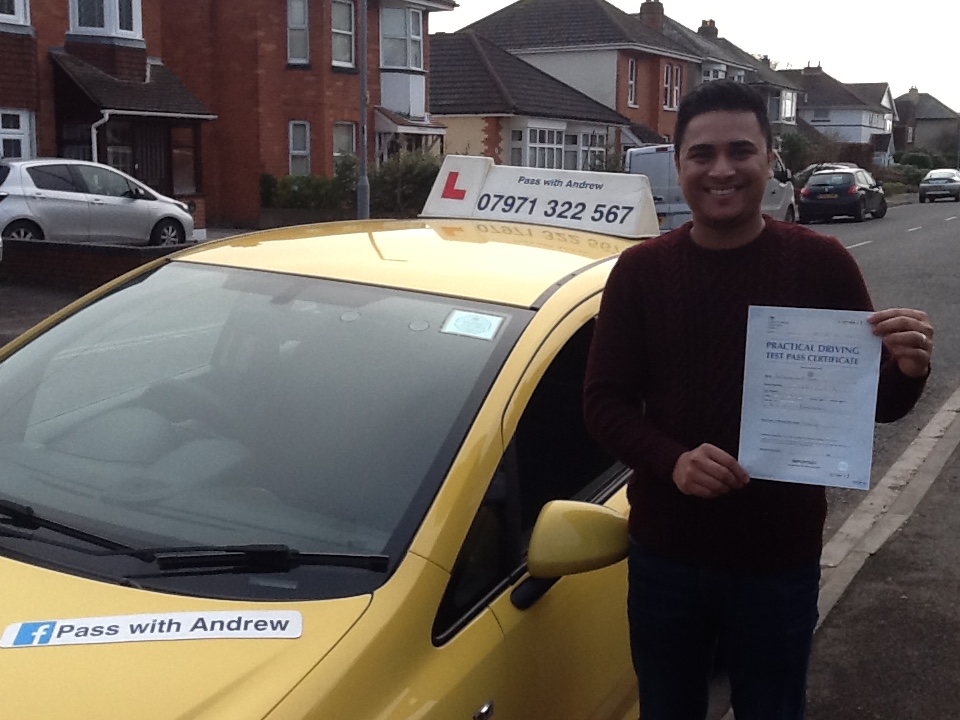 Pass With Andrew Driving School