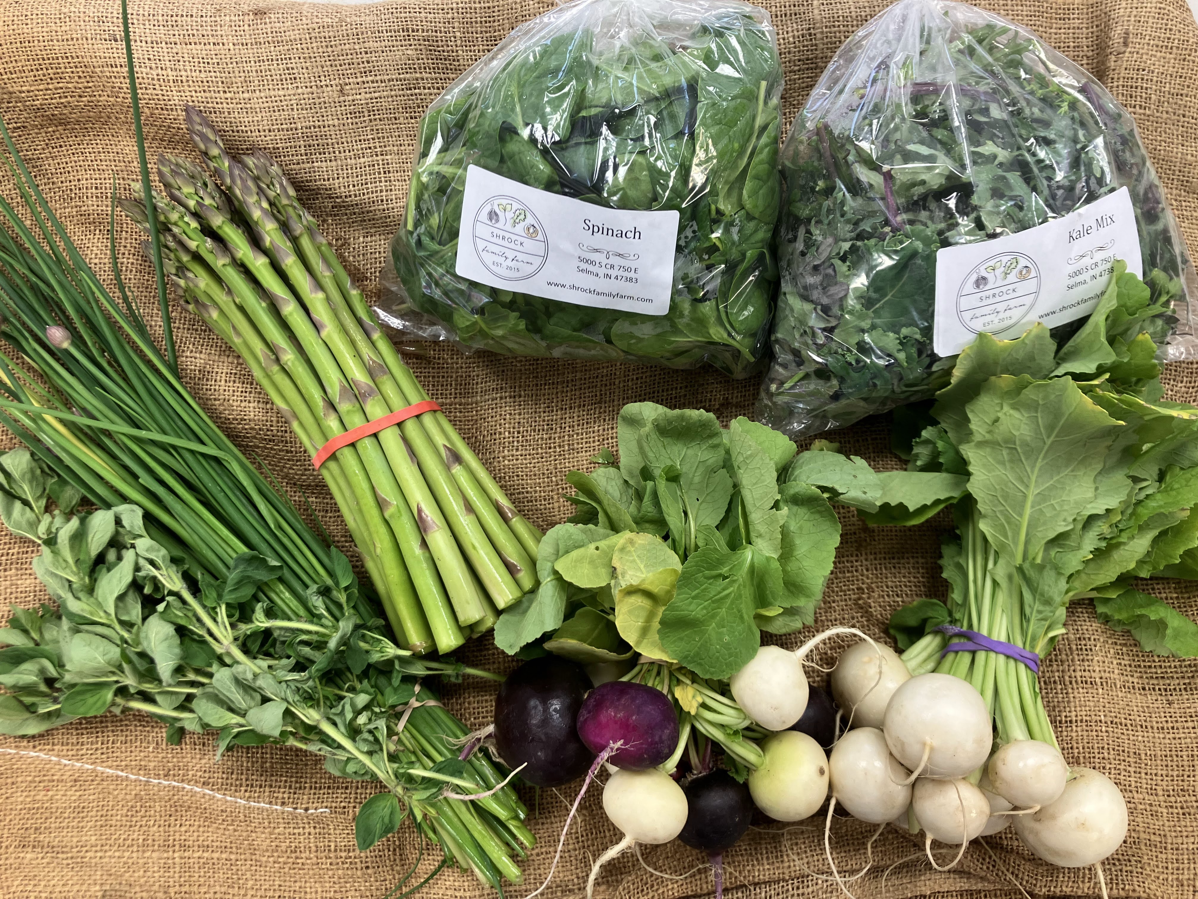 Indiana - vegetables