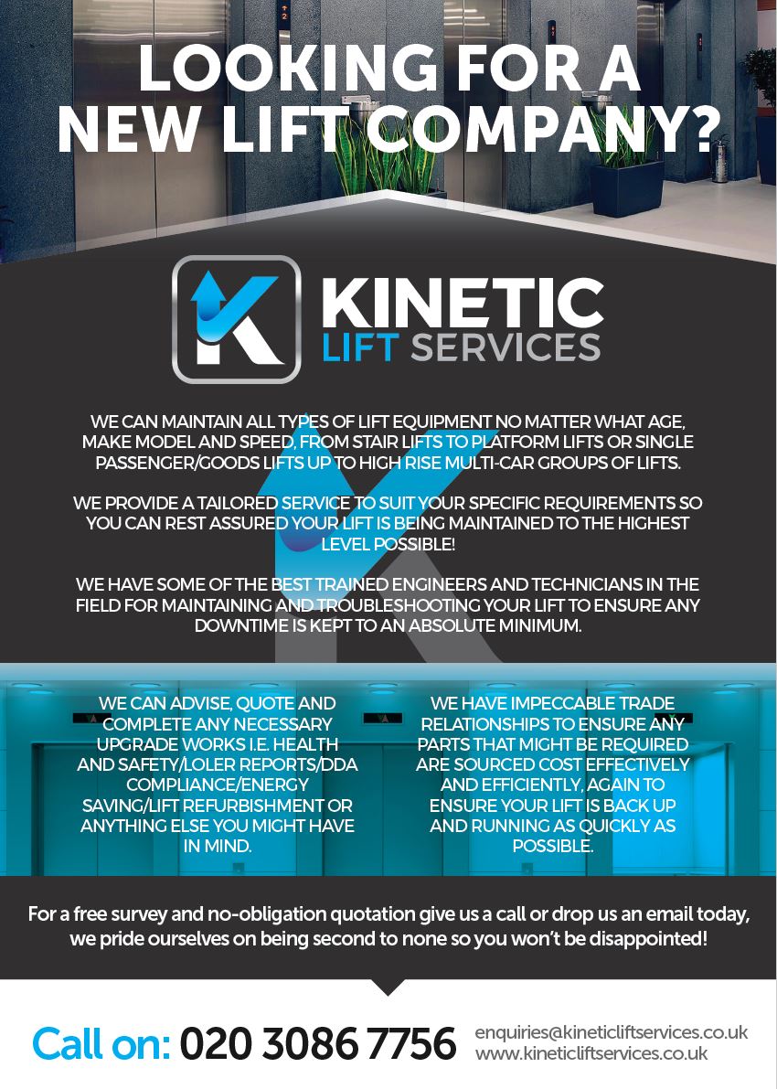 Kinetic Lift Services Ltd. | Products & Services | Lift Maintenance ...
