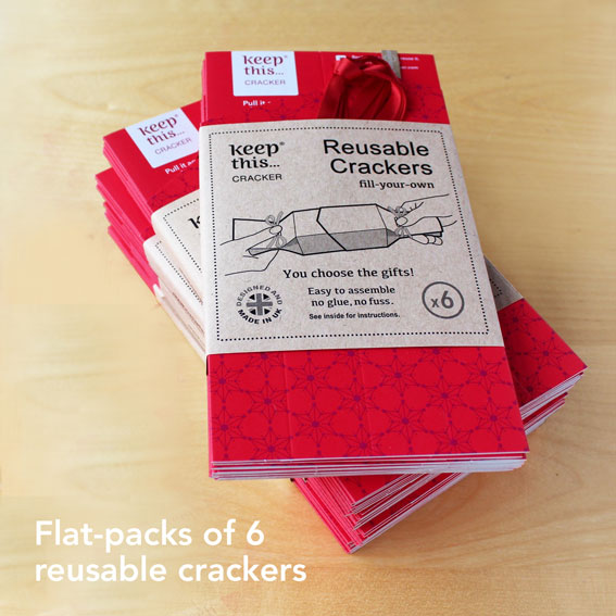 Wholesale Trade Eco Reusable Christmas Crackers UK