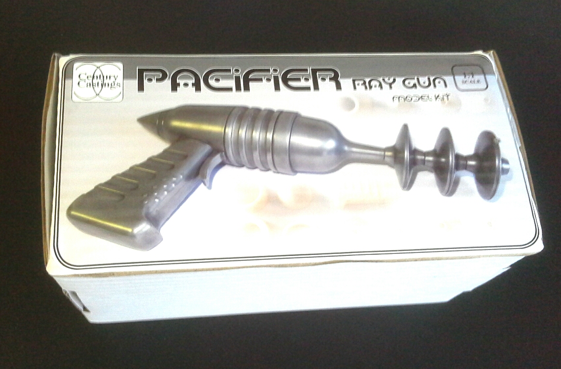 Pacifier ray gun model kit