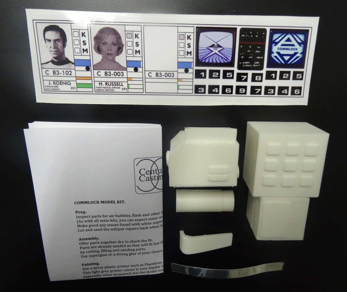 Commlock model kit