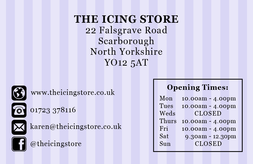 The Icing Store - Contact