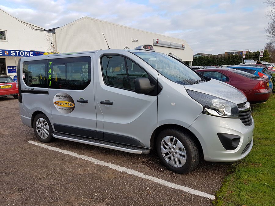 Bury Travel | Vehicles | East Anglia Taxi Service | Airport Travel