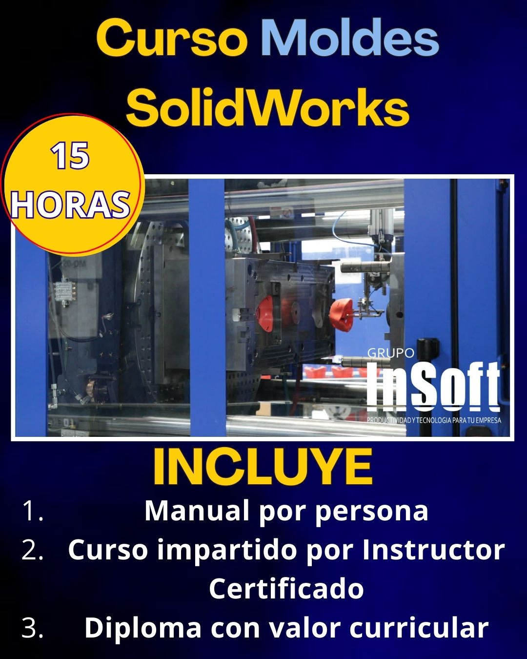 Curso de Moldes en SolidWorks – Formación Profesional con Valor Curricular
