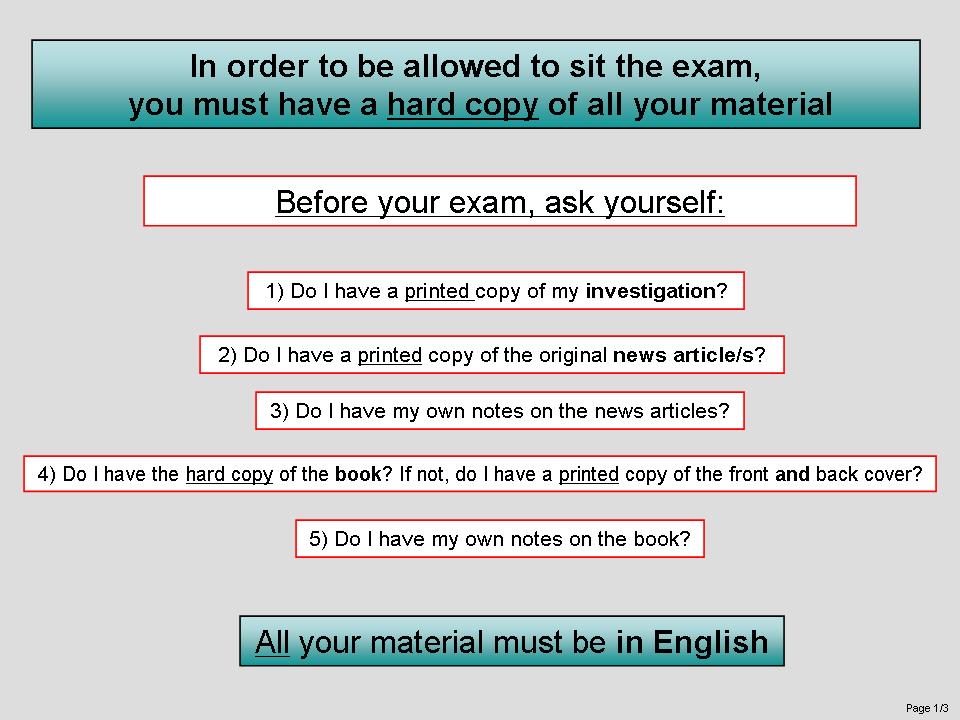 IELT Interactive English Language Tests TIE EXAM