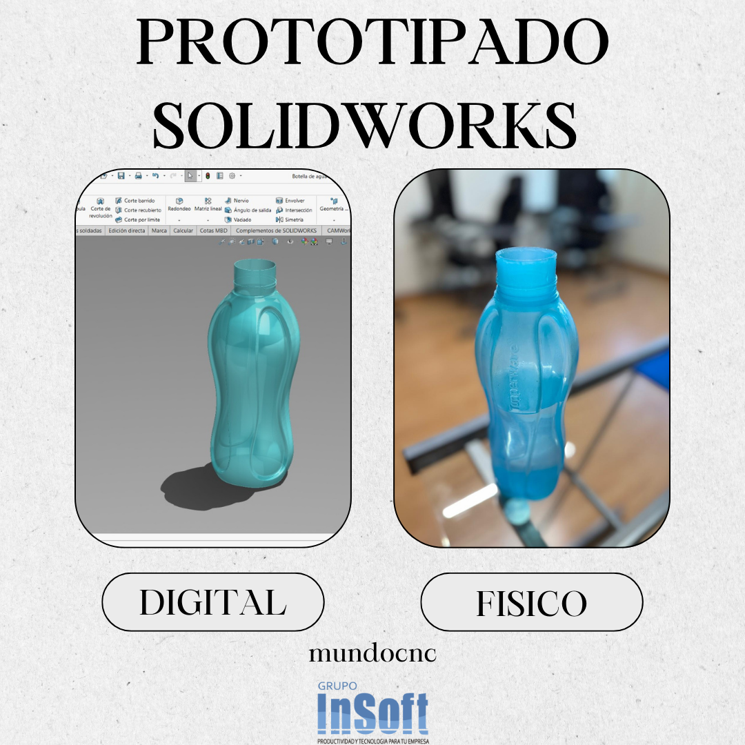 Prototipado en Solidworks Digital vs. Físico