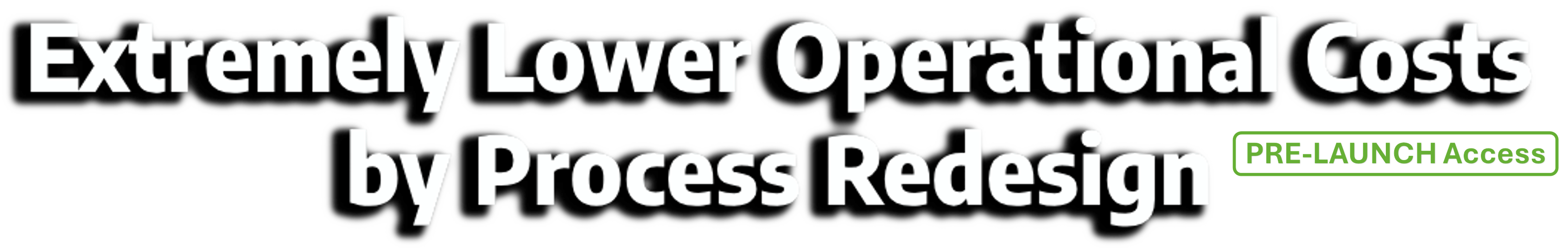 Extreem Lower Operational Costs by Process Redesign - SV Logistic Solutions