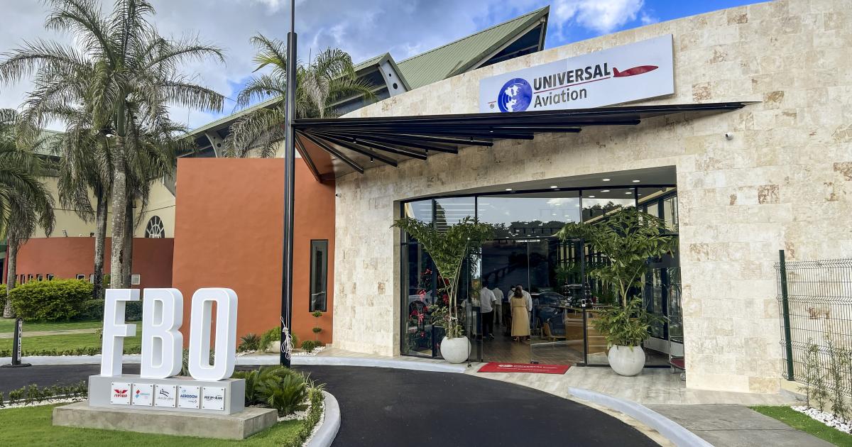 Universal Aviation inaugurates new FBO terminal at Samaná/MDCY