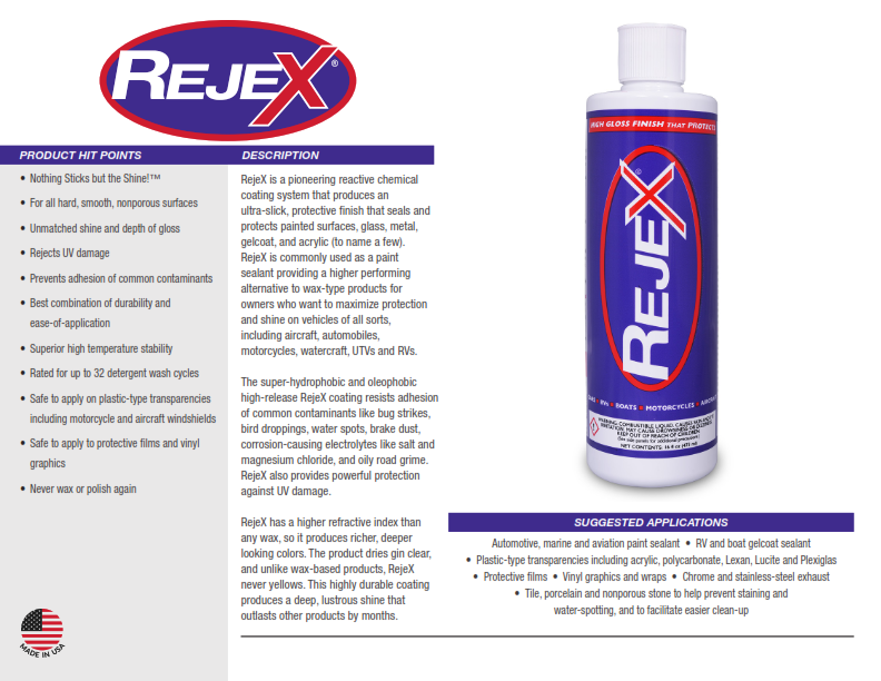 Rejex - High Gloss Coating