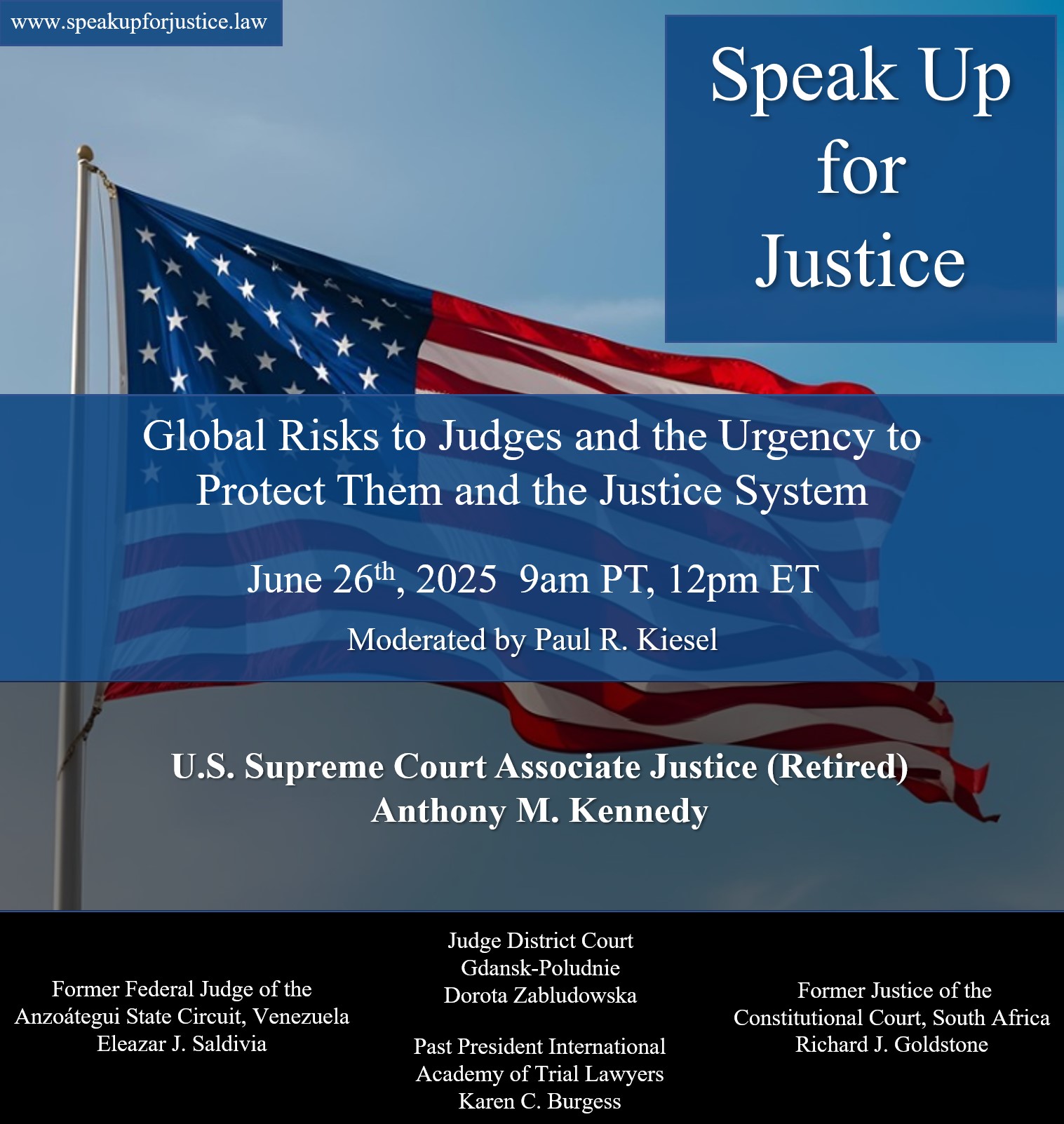 Speak Up for Justice